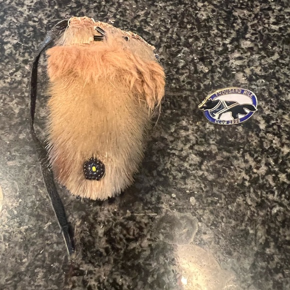 Design | Seal Skin Mitten Key Chain With Beading And Leather Includes A ...